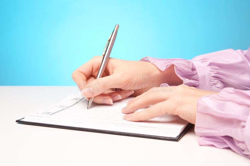 Make plans stock photo. Image of management, diary, schedule - 21279568