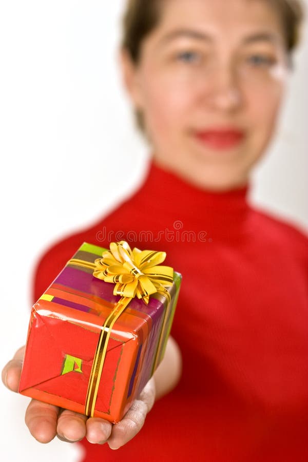 Make a present stock image. Image of christmas, festival - 3888737