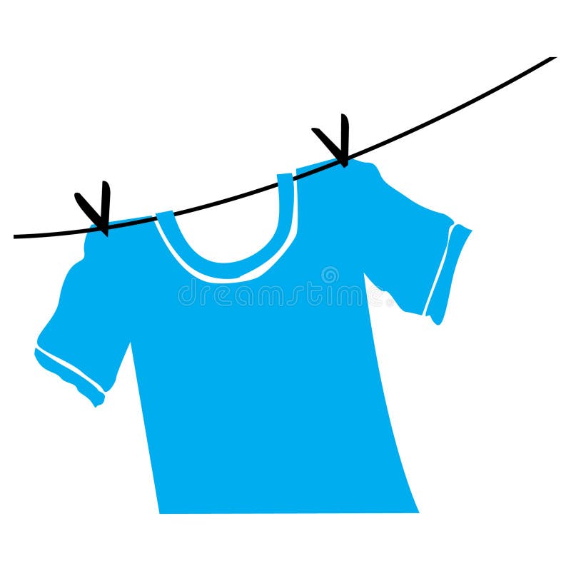 Clothes Drying Sun Stock Illustrations – 435 Clothes Drying Sun Stock ...