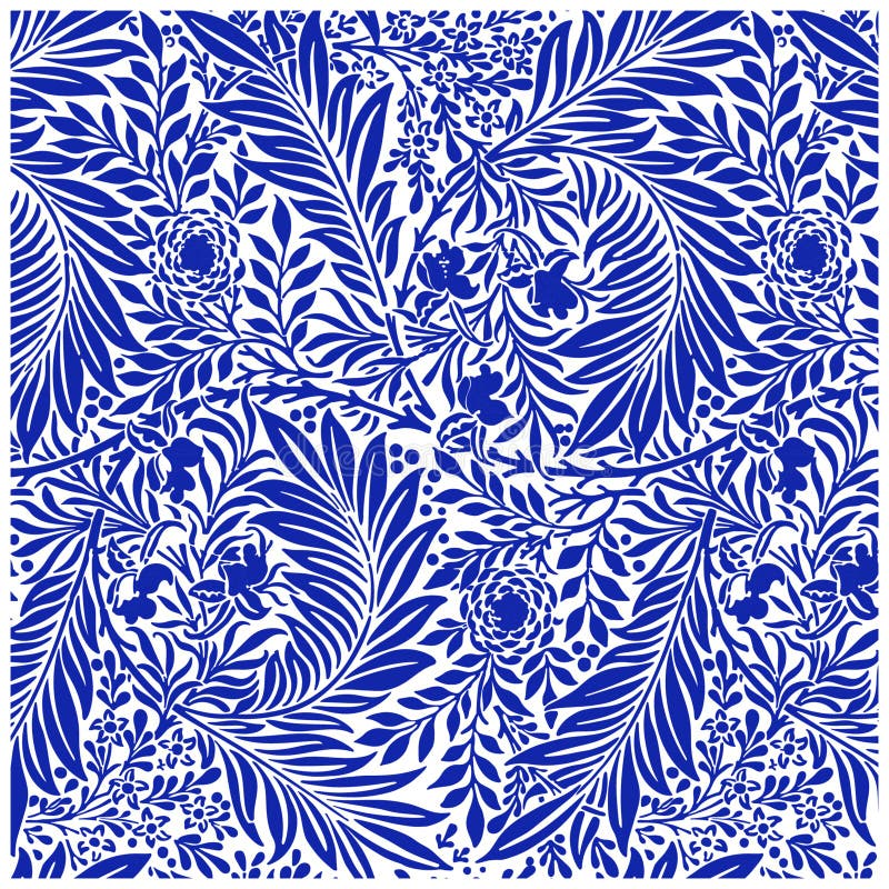 Make a Professional Vector Floral Pattern Background Stock Vector ...