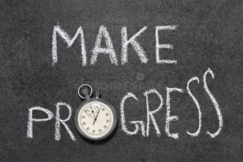 Make Progress Stock Photo - Image: 52280298
