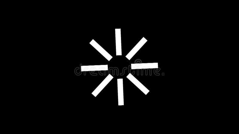 Make Regularly Rotating Rectangular Icons on Animated Black Background ...