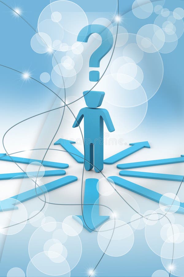 Make the right choice. stock photo. Illustration of banner - 47216738