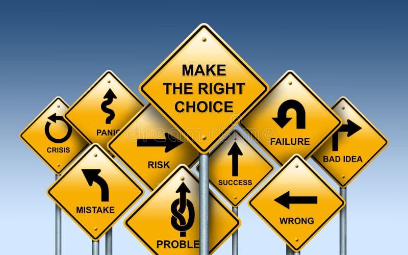 Make the right choice. stock photo. Image of button, failure - 47216738 Make the right choice. stock photo. Image of button, failure - 47216738