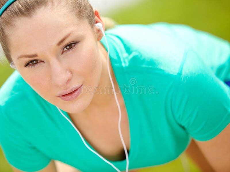 Make this a Run To Remember. Cropped Close Up of a Female Jogger ...
