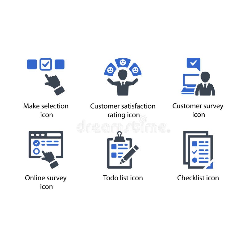 Make Selection, Customer Satisfaction Rating, Customer Survey, Online ...