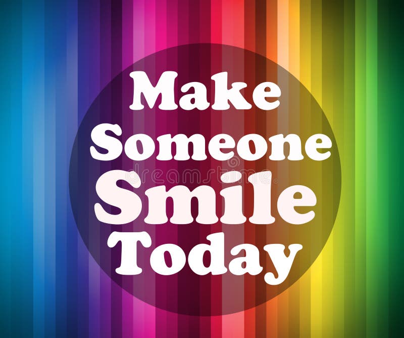 Make Someone Smile Today Quote Saying Bulletin Board Stock Illustration ... Make Someone Smile Today Quote Saying Bulletin Board Stock Illustration ...