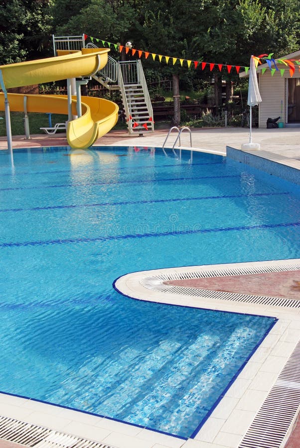 Water Sports in Swimming Pool Stock Image - Image of playing, vacation ...