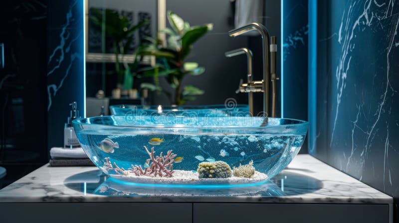 Make a Statement in Your Bathroom with this Eyecatching Sink Featuring ...