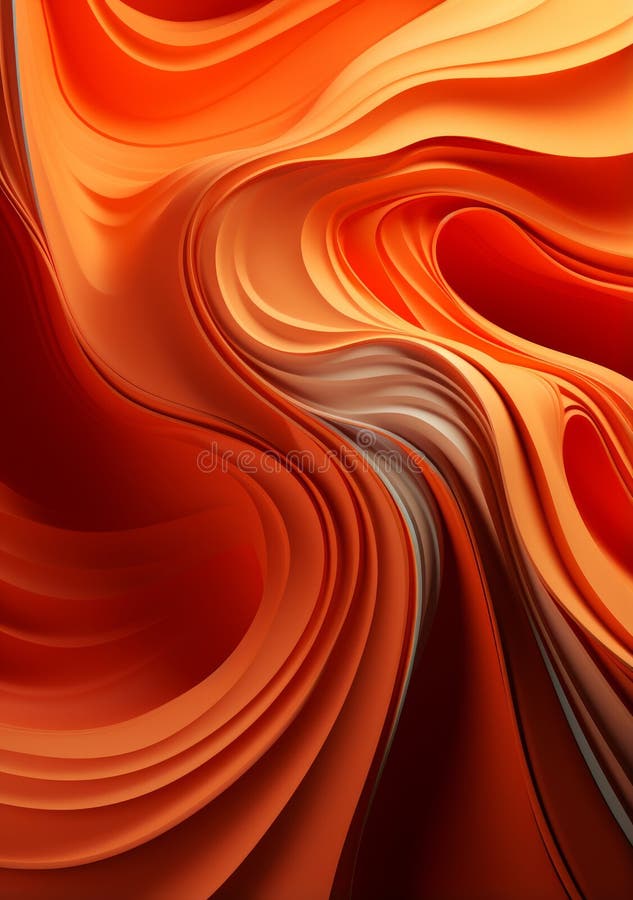 Gorgeous Folding Poster Template - Orange Color - Stand Out! Stock ...