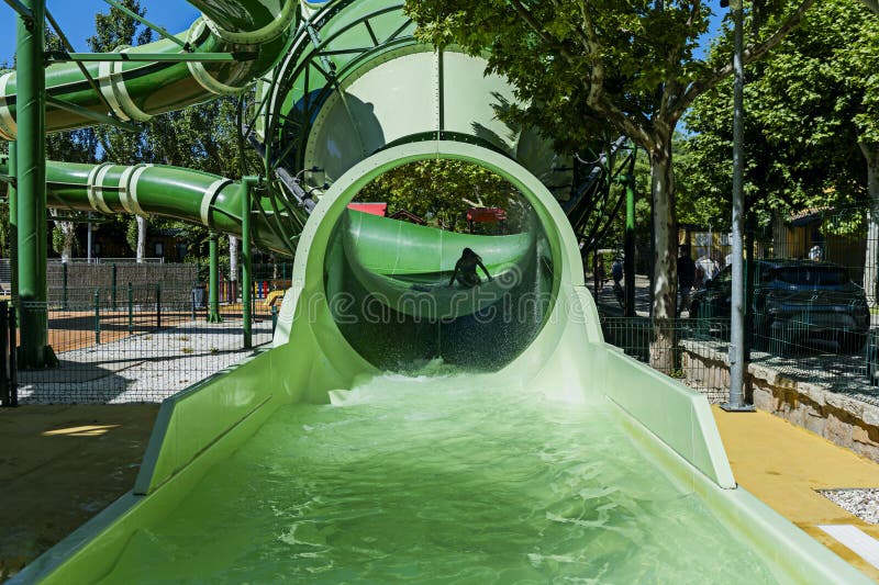 Make Sure There is Enough Space Around the Slide for Swimmers Safety ...