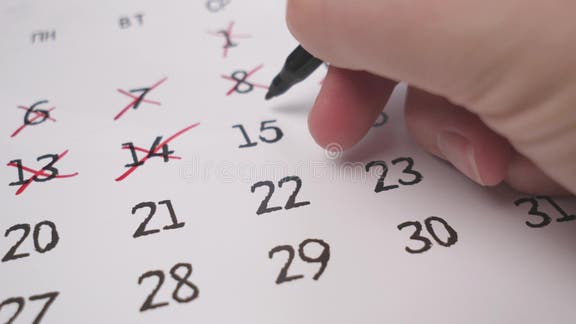 Make Sure To Write Down Important Hand Marking Dates that Appear on ...