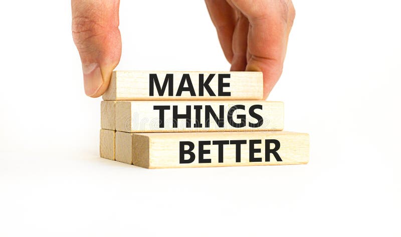 Make a Better World Symbol. Concept Words Make the World a Better Place ...