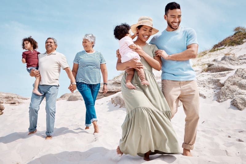 We always Make Time for a Beach Day. a Multi-generational Family ...