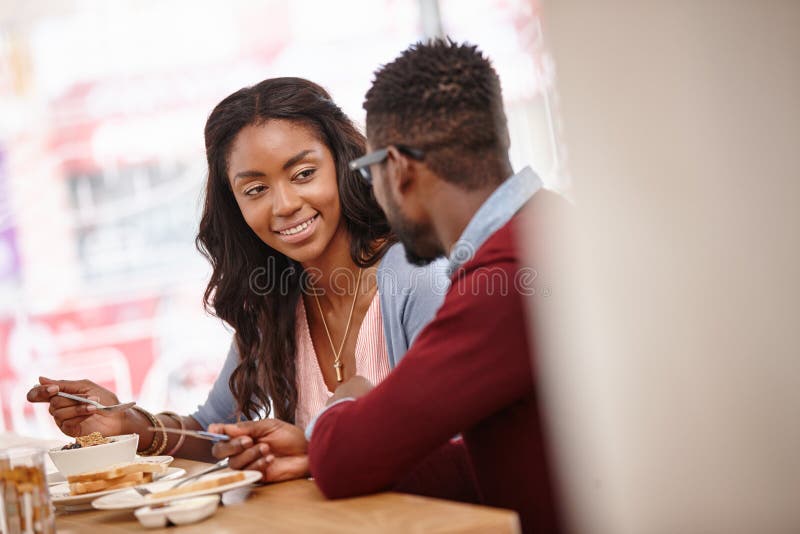 They Make the Time for One Another. a Young Couple Enjoying Each Others ...