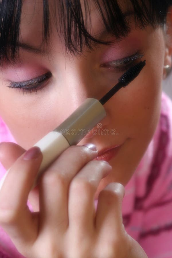 Make-up stock photo. Image of teenager, girl, teen, colour - 109234