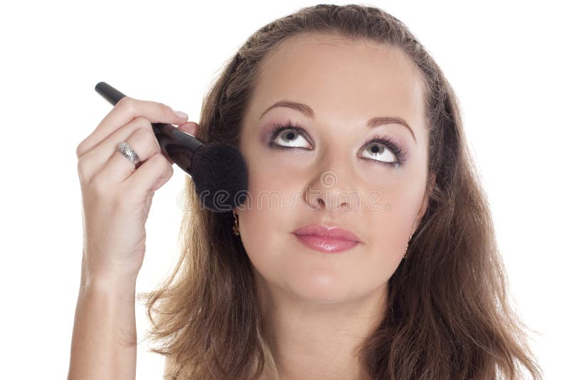Make Up stock image. Image of fresh, happy, application - 12045143