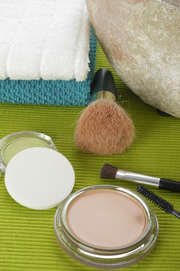 Make up stock image. Image of care, mascara, cotton, massage - 19323487