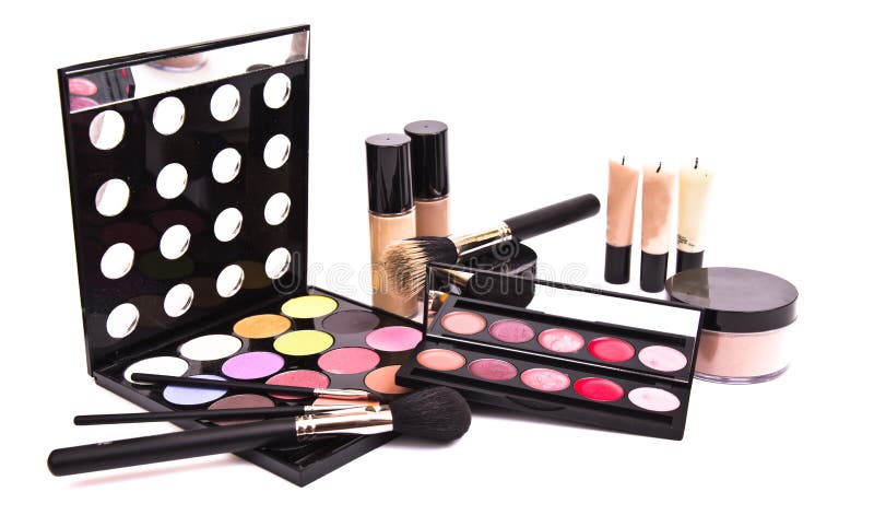 Eye make-up stock image. Image of brushing, hold, facial - 4611315