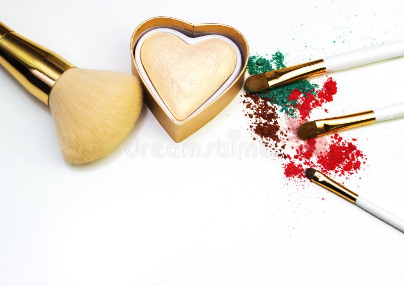 Make-up, all the makeup. stock photo. Image of compact - 84081190