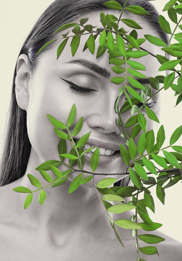 The Make-up Artist Does Long-lasting Styling of the Eyebrows and Makes ...