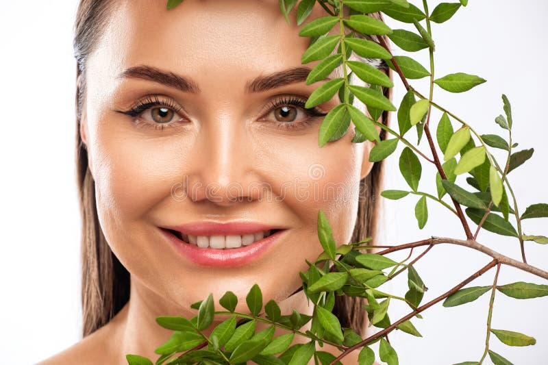 The Make-up Artist Does Long-lasting Styling of the Eyebrows and Makes ...