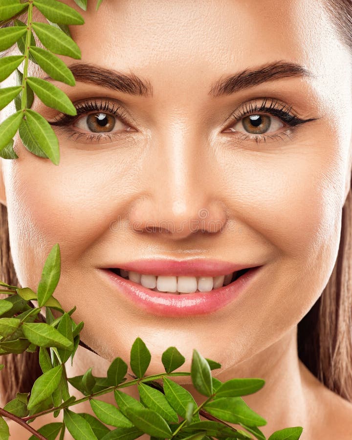 The Make-up Artist Does Long-lasting Styling of the Eyebrows and Makes ...