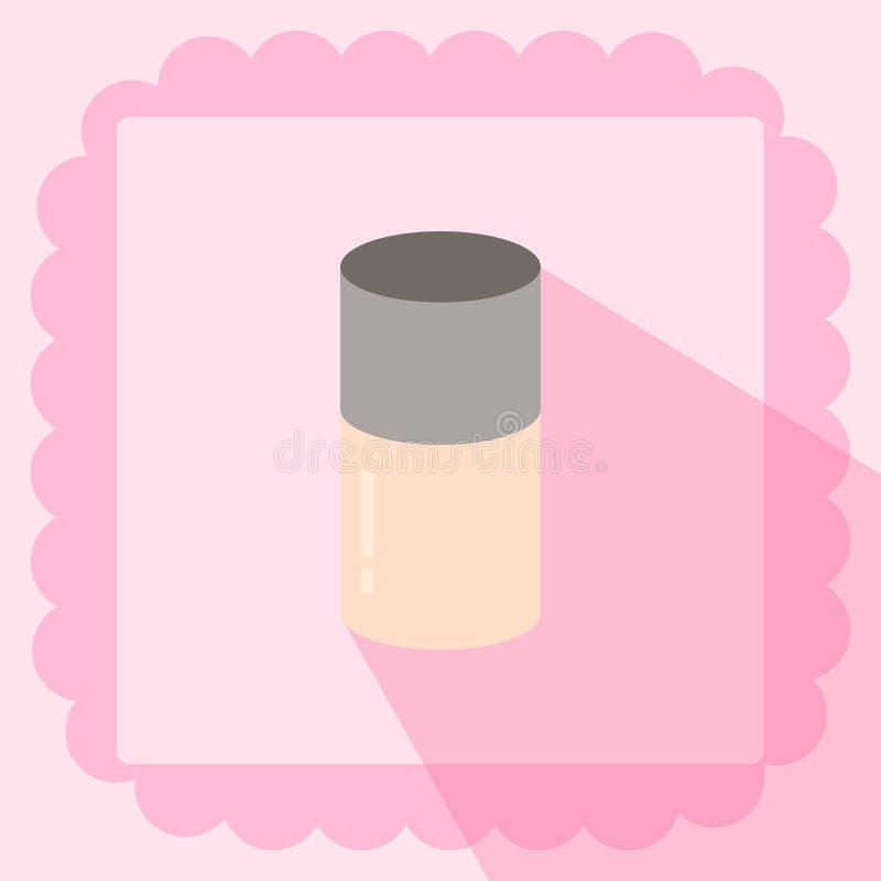 Make up foundation palette stock vector. Illustration of female - 81332000