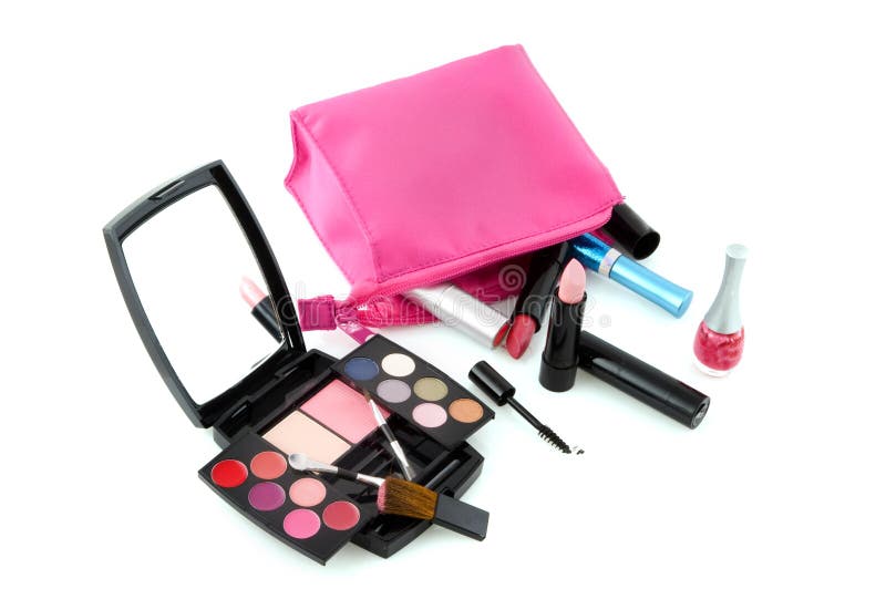 Make up case with box stock image. Image of used, beauty - 7523279