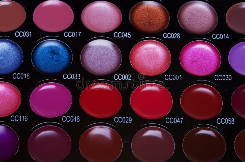 Make-up collection stock image. Image of colorful, luxury - 15356283