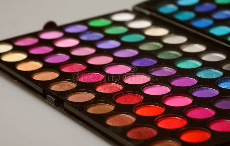 Make-up Collection Close Up Stock Image - Image of brush, applicator ...