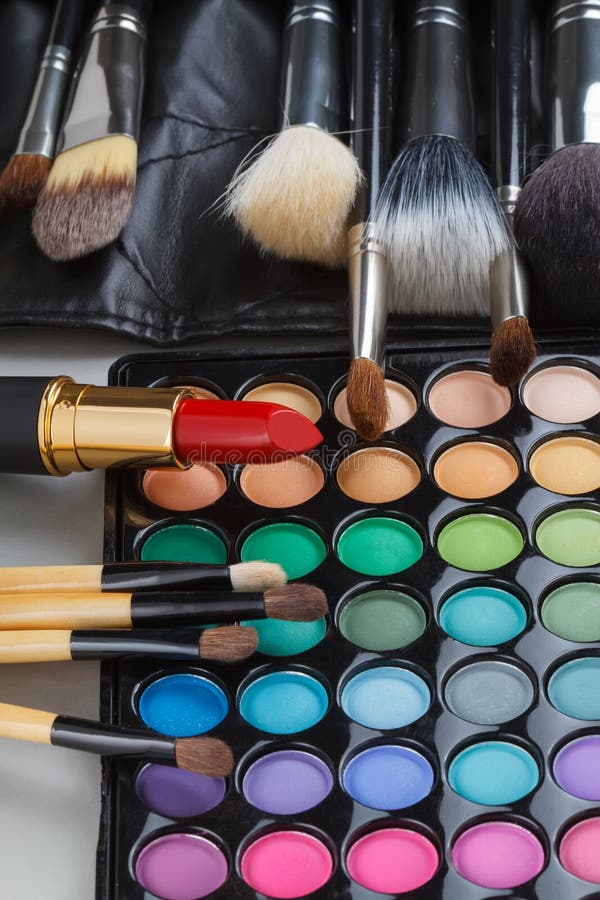 Make-up collection stock image. Image of cosmetics, mascara - 50082837