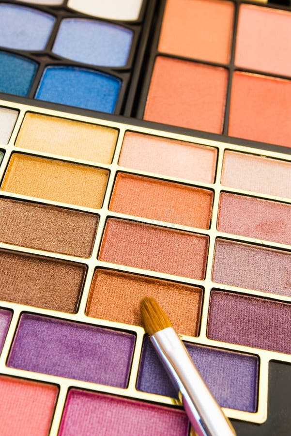 Make-up colors stock photo. Image of purple, accessory - 13010918