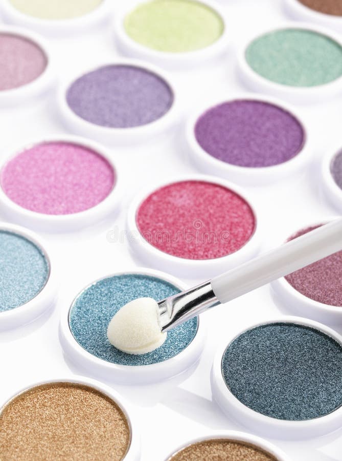 Make-up colors stock photo. Image of beauty, palette, care - 7910048
