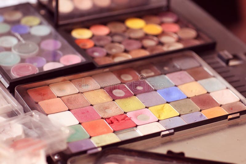Make-up colors stock photo. Image of pressed, beauty - 57359652