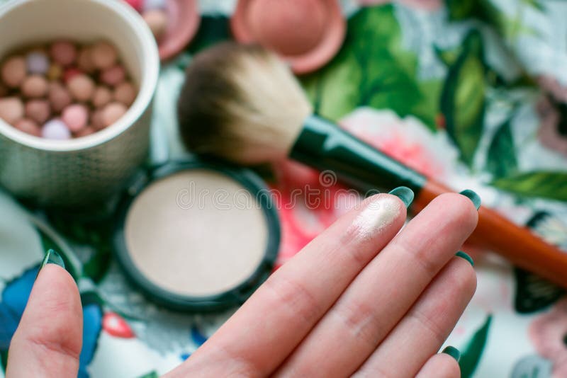 Make Up Concept, Beauty Details Stock Photo - Image of elements, bright ...