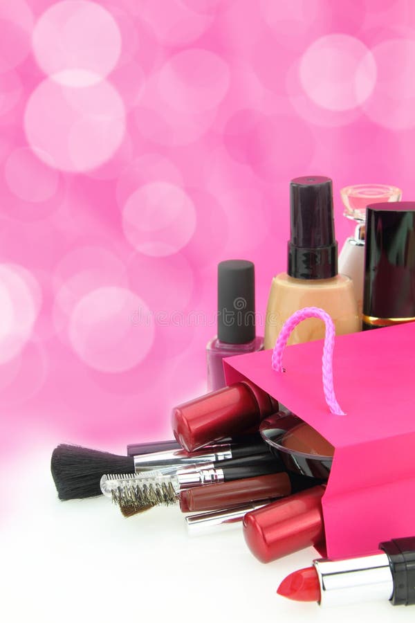 Make up Cosmetics stock photo. Image of facial, female - 28175732