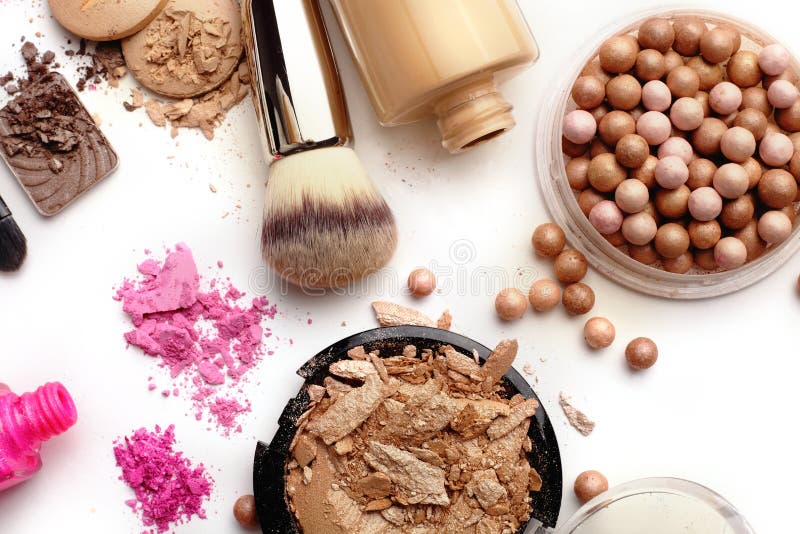 Make-up cosmetics stock photo. Image of cosmetic, moisturizer - 118319756