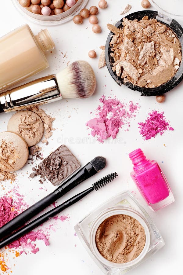 Make-up cosmetics stock image. Image of drop, macro, blush - 86089133