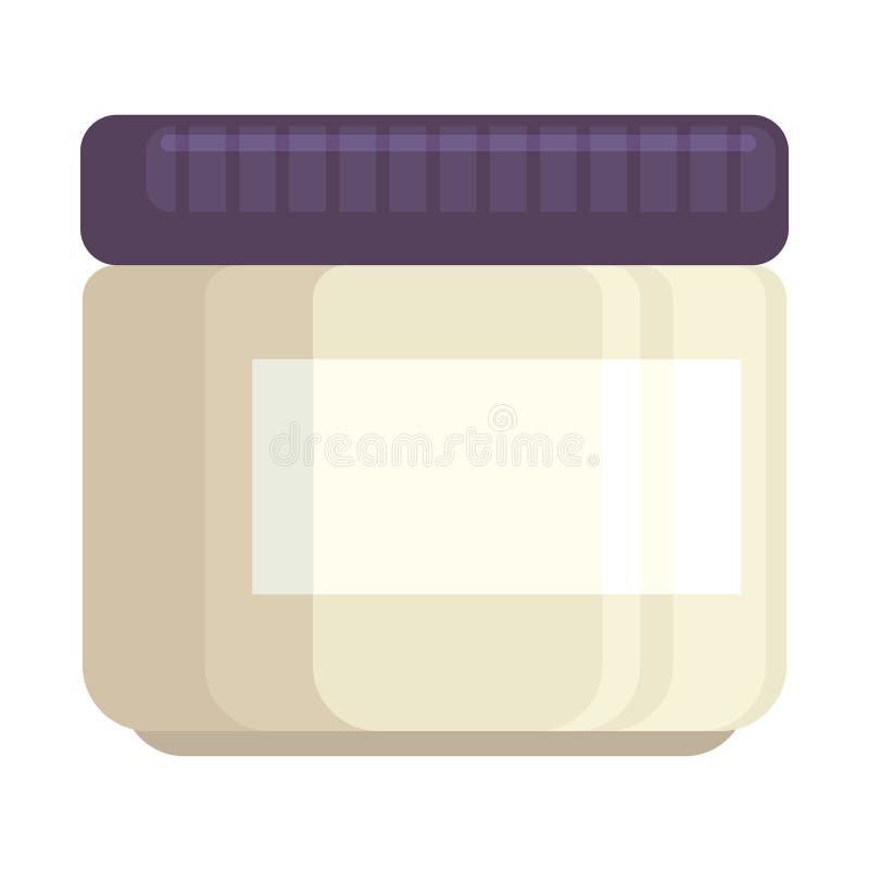 Make up cream pot stock vector. Illustration of facial - 283922825