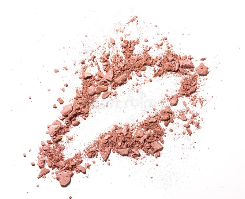 Make up crushed powder stock photo. Image of collage - 92171168