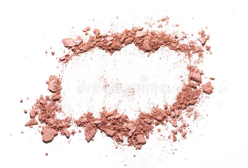 Make up crushed powder stock image. Image of abstract - 92171325