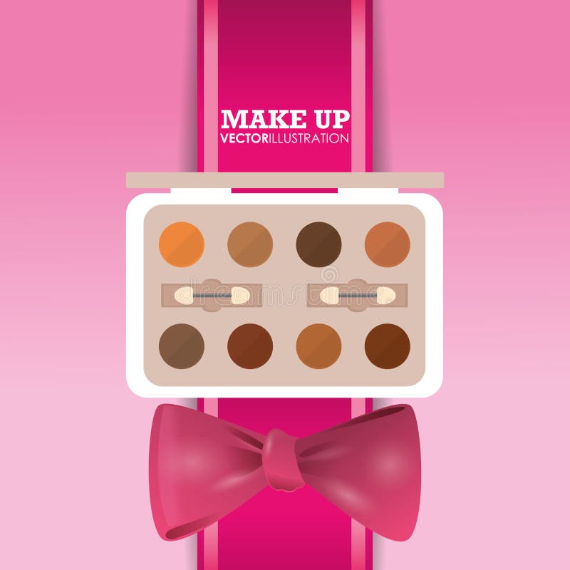 Make up design stock illustration. Illustration of sale - 59062563