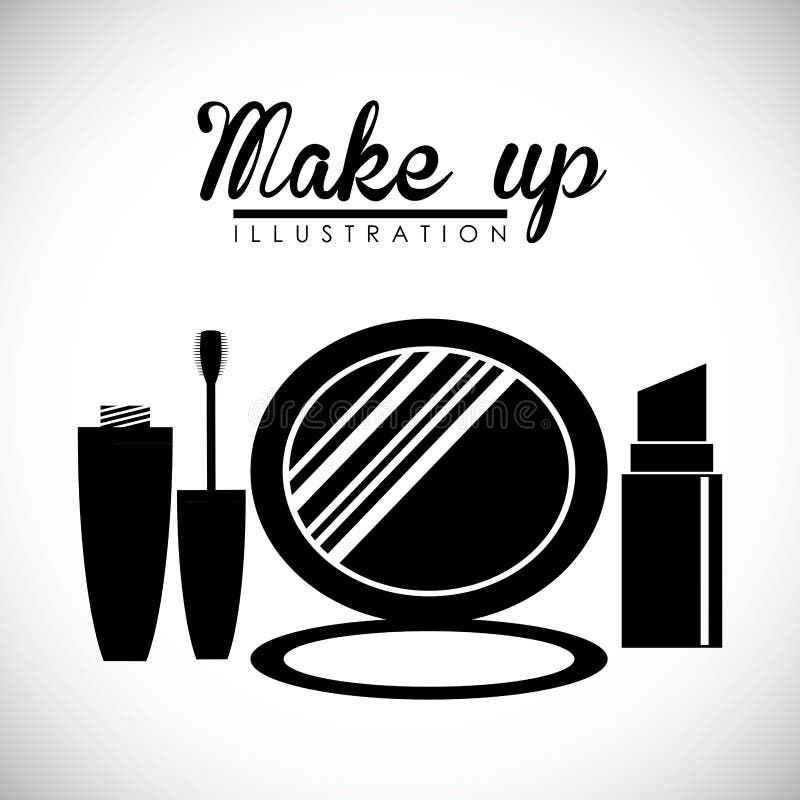 Make up design stock vector. Illustration of healthy - 59063290