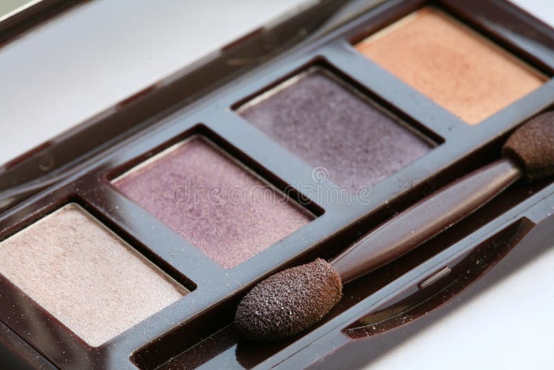 Make-up. Eye shadow brush stock photo. Image of eyebrows - 25698110