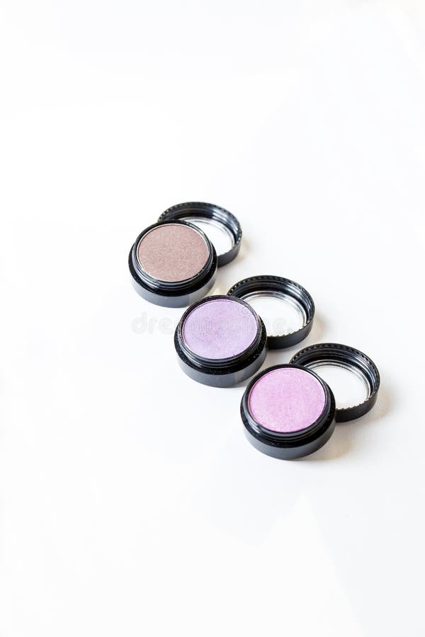 Make-up Eye Shadows. View from Above Stock Photo - Image of eyelash ...