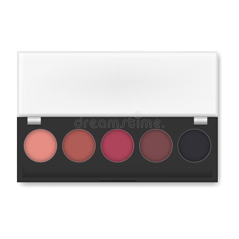 Eyeshadow Packaging Box Template Stock Illustrations – 63 Eyeshadow ...