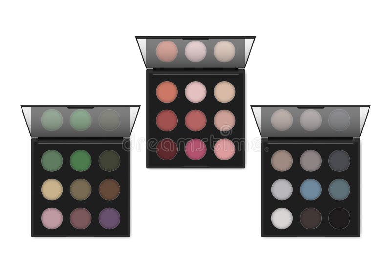 Eyeshadow Box Template Stock Illustrations – 108 Eyeshadow Box Template ...
