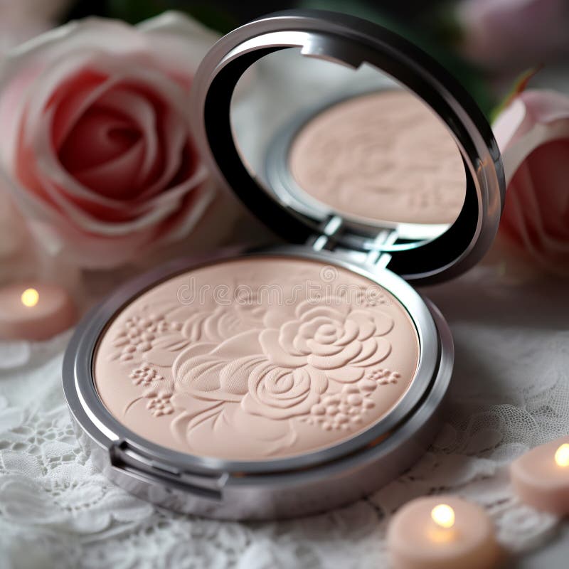 Face Powder Box Template Stock Illustrations – 1,008 Face Powder Box ...