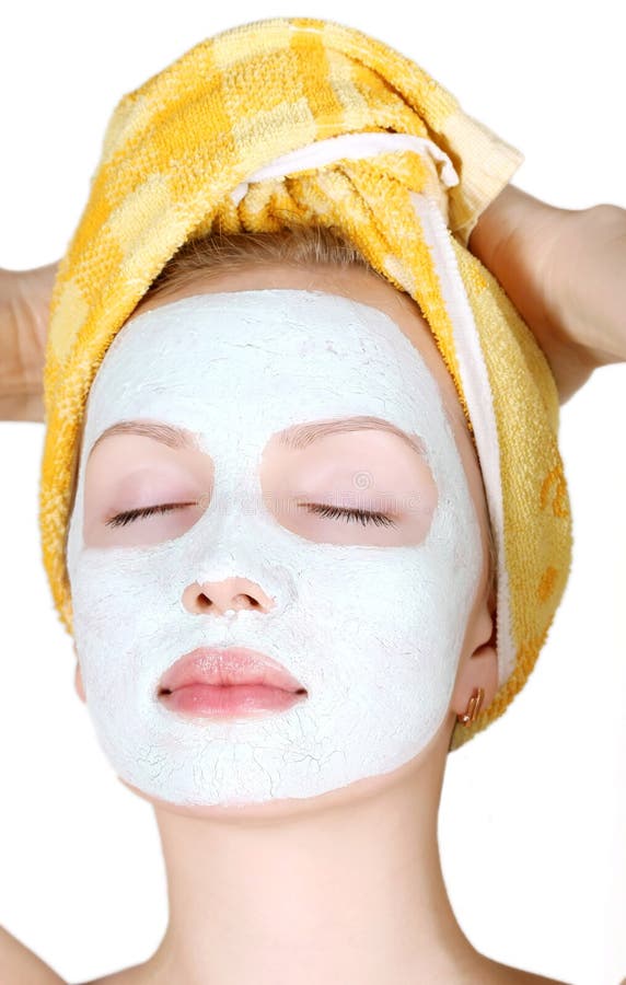 Make-up mask stock image. Image of lifestyles, lips, females - 4635871